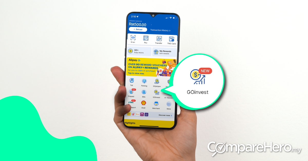 Invest From As Low As RM10 With GoInvest Using Your Touch ‘n Go eWallet